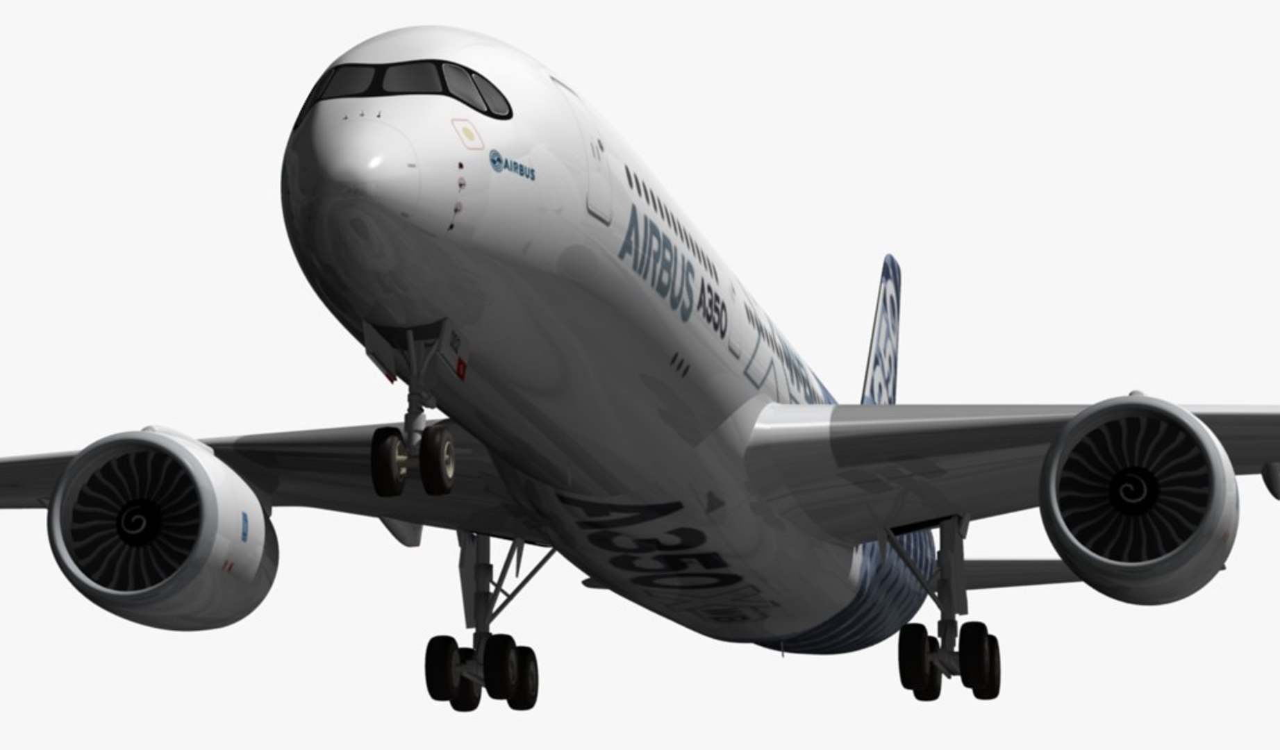 airbus a350 xwb carbon 3d max