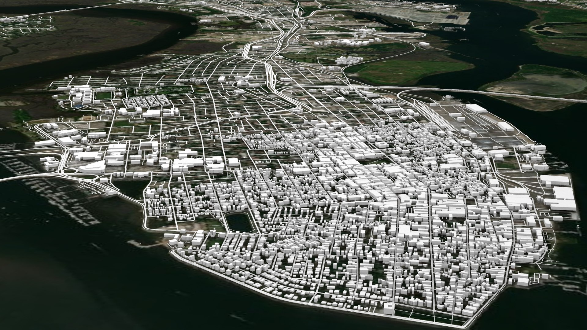 Cityscape Charleston South Carolina USA 3D Model - TurboSquid 1797487