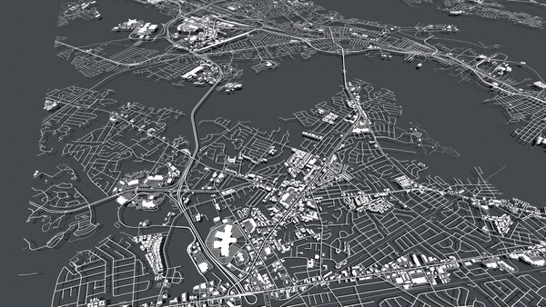 Cityscape Charleston South Carolina USA 3D model - TurboSquid 1797487