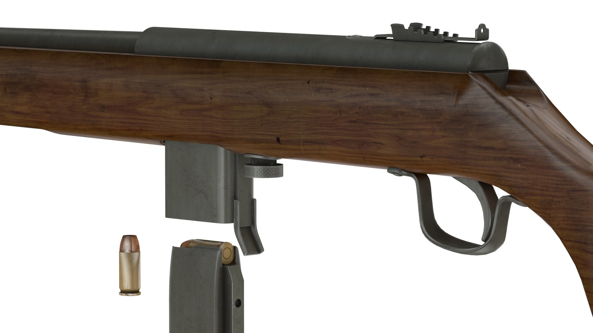 M50 Reising Low Poly PBR Realistic 3D - TurboSquid 2046030