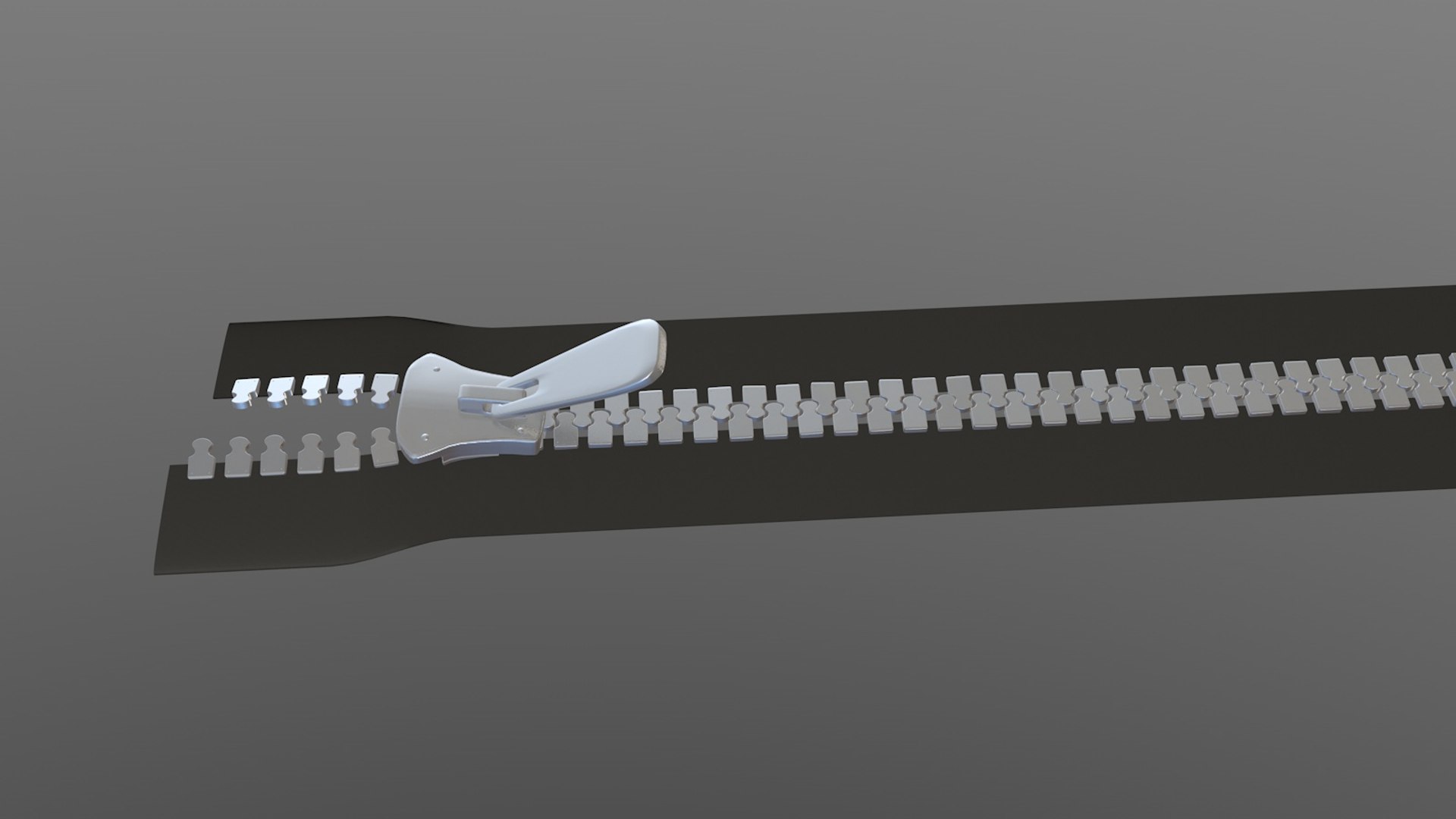 Zipper Animation 3D Model - TurboSquid 1279196