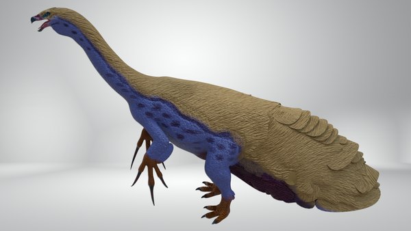 modelo 3d terizinosaurio - TurboSquid 1979194