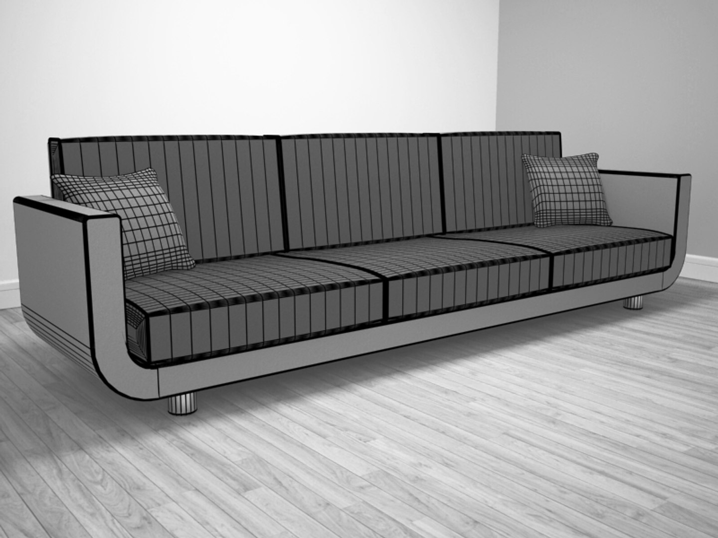 3d Modern Contemporary Sofa
