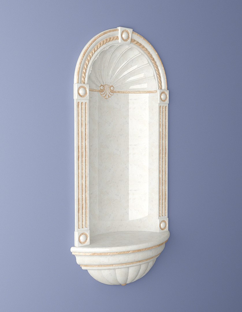 3d Wall Niche Classic Model