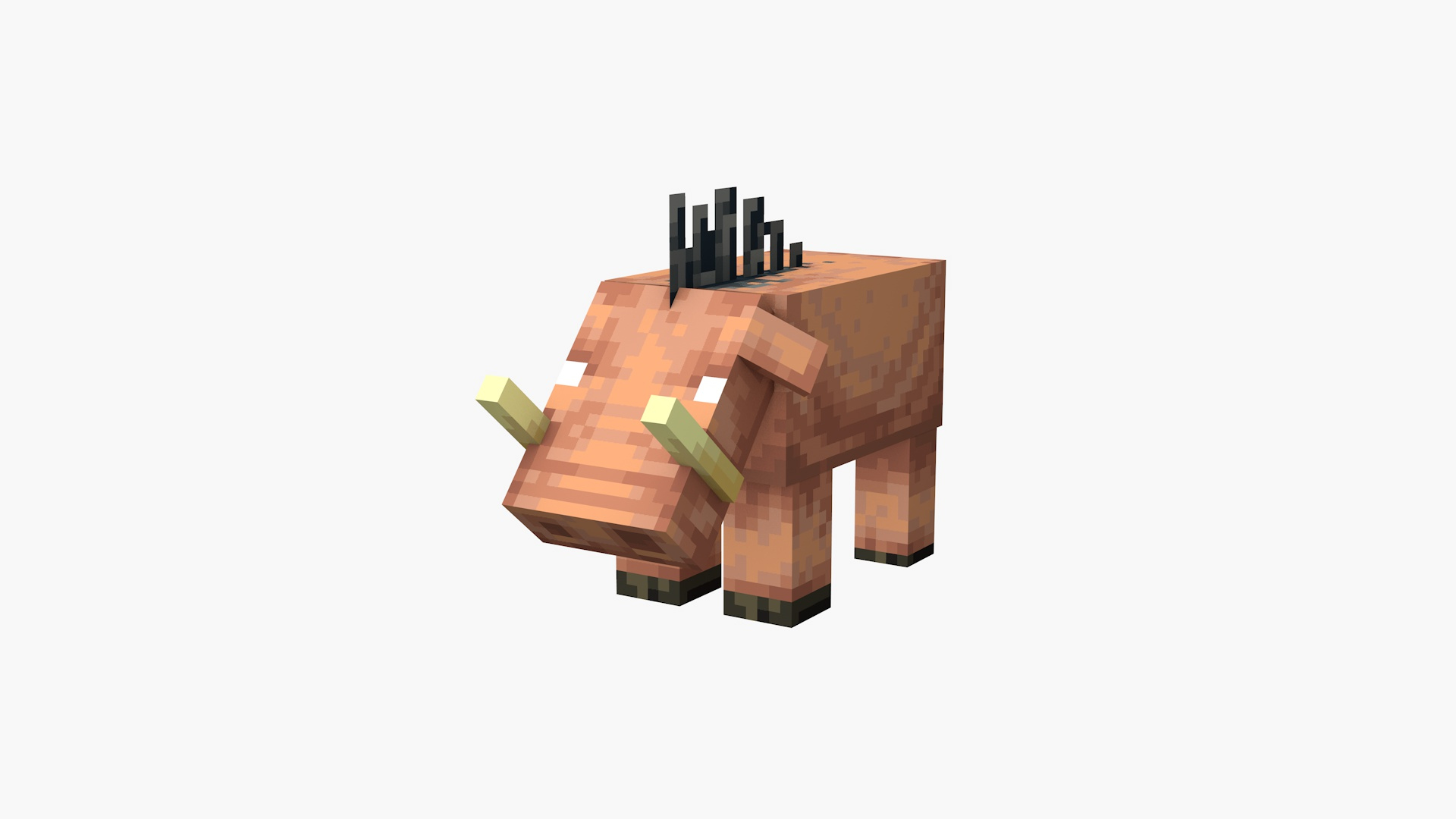 3D Hoglin Minecraft - TurboSquid 2364663