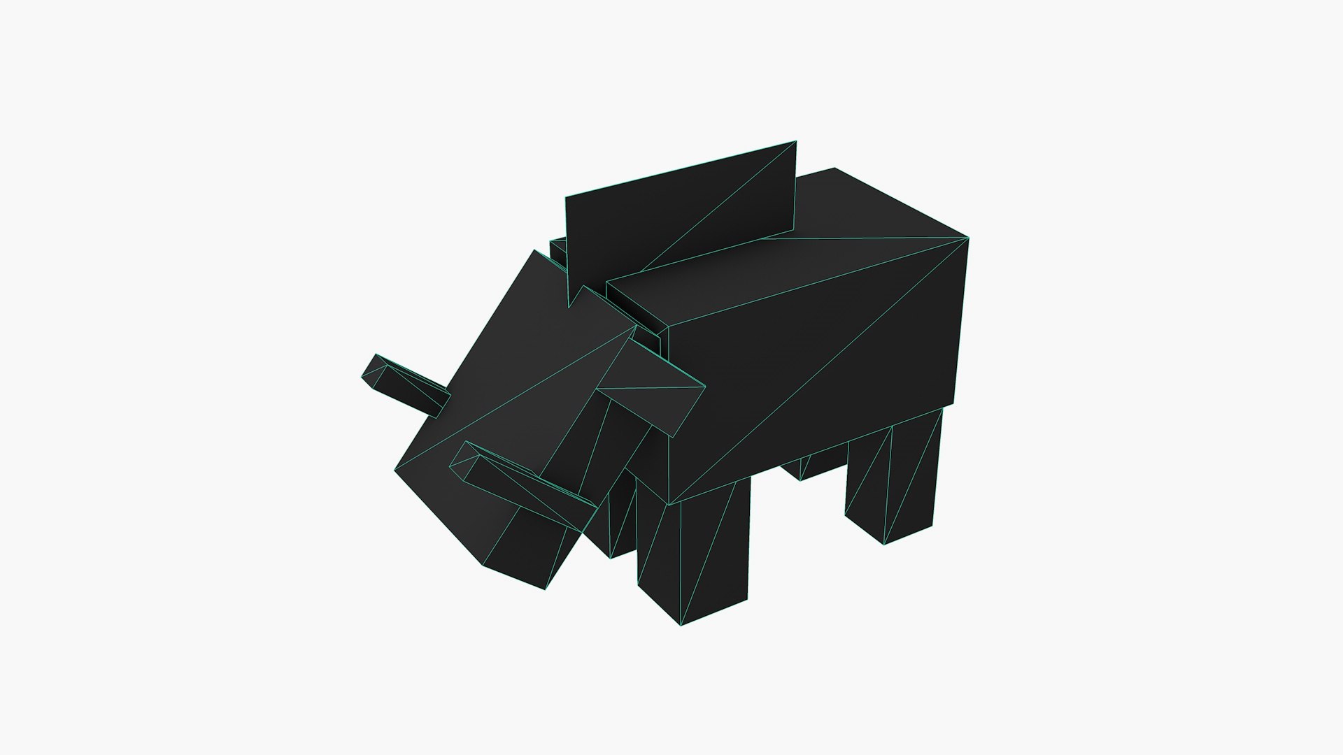 3D Hoglin Minecraft - TurboSquid 2364663