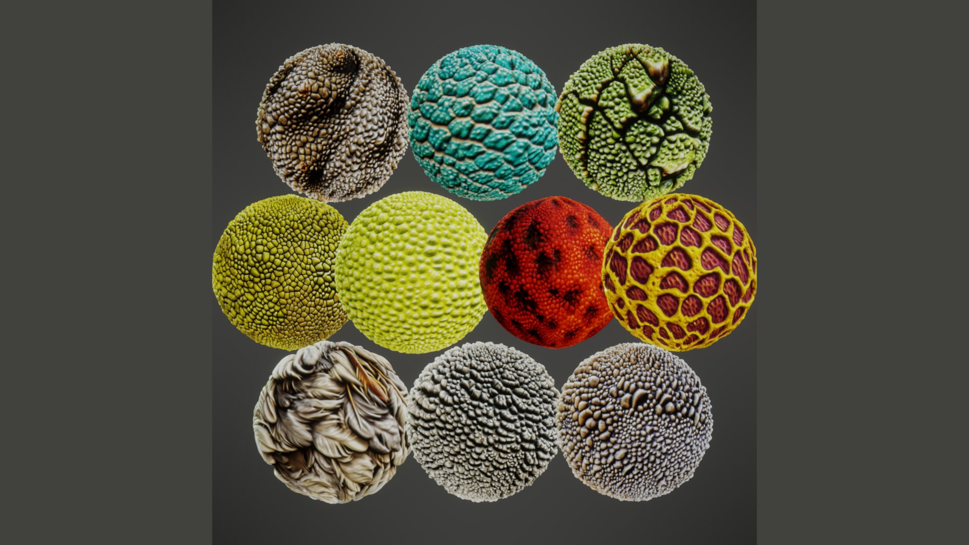 3D Dinosaur Skin Textures Bundle - TurboSquid 2323336