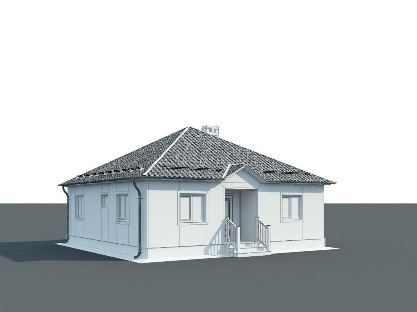 3D Cottages - TurboSquid 1376866