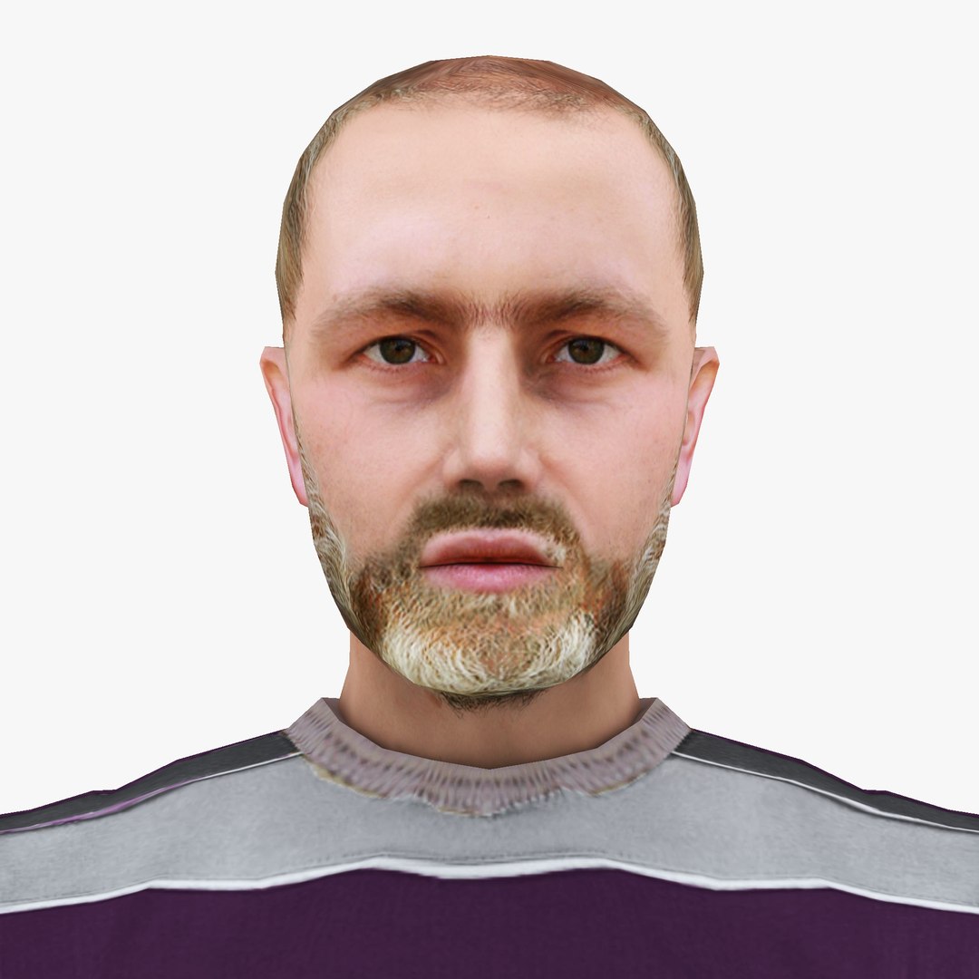 3D MAN 44 - WITH 250 ANIMATIONS model - TurboSquid 1770598