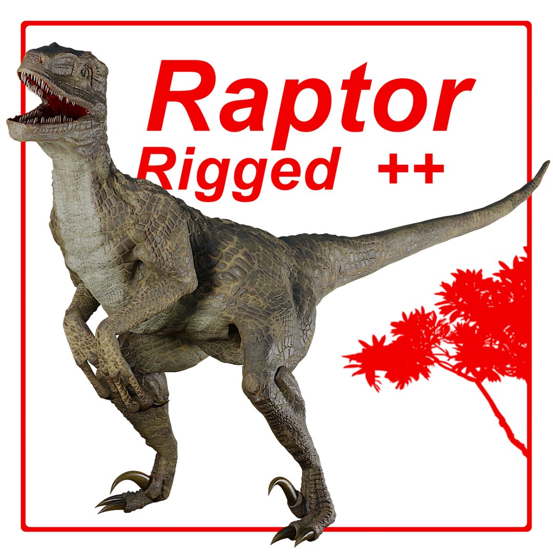 Raptor High Detail Rigged 3D model - TurboSquid 1970148
