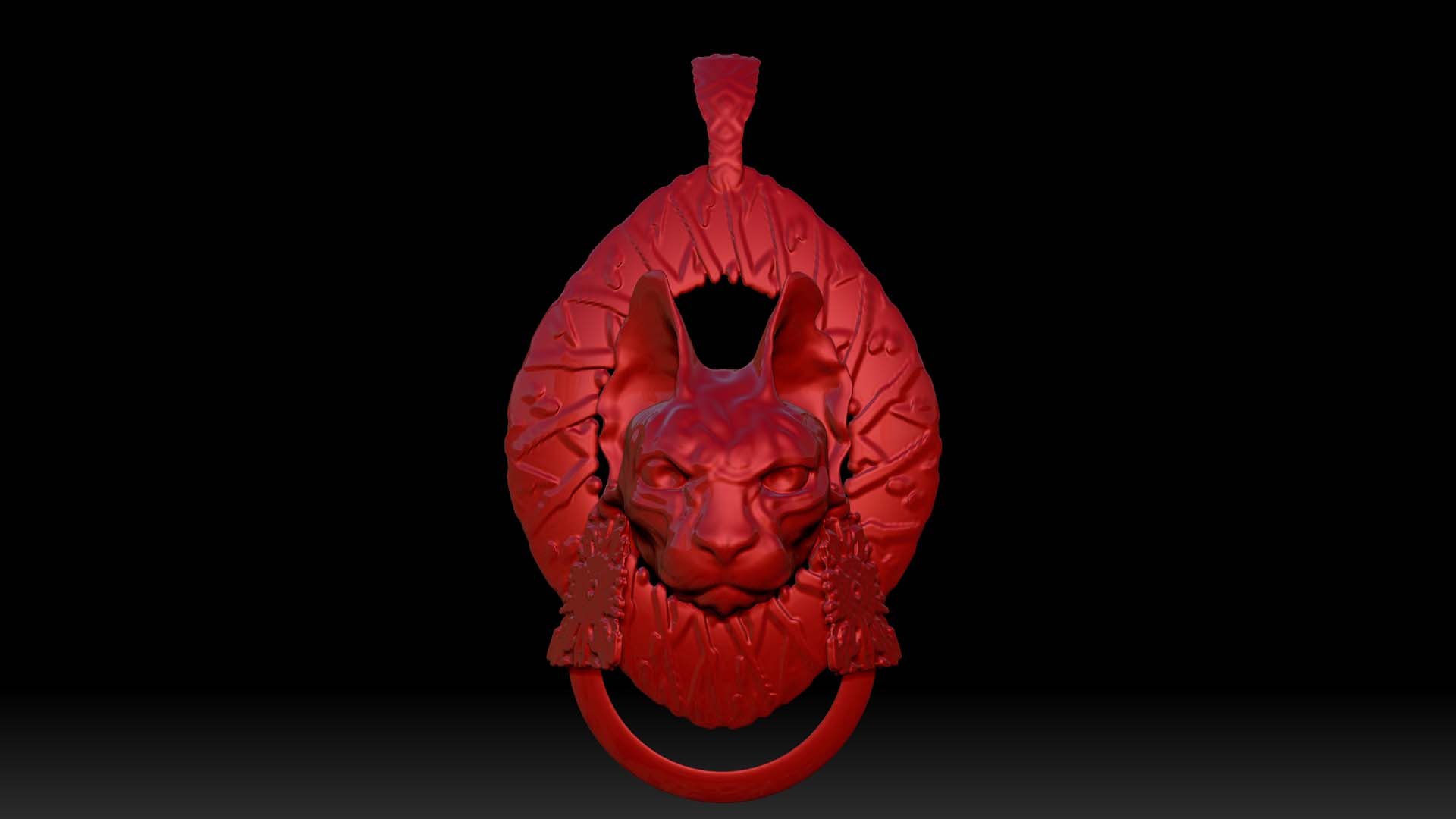 Sphinx Pendant 3D - TurboSquid 1969694