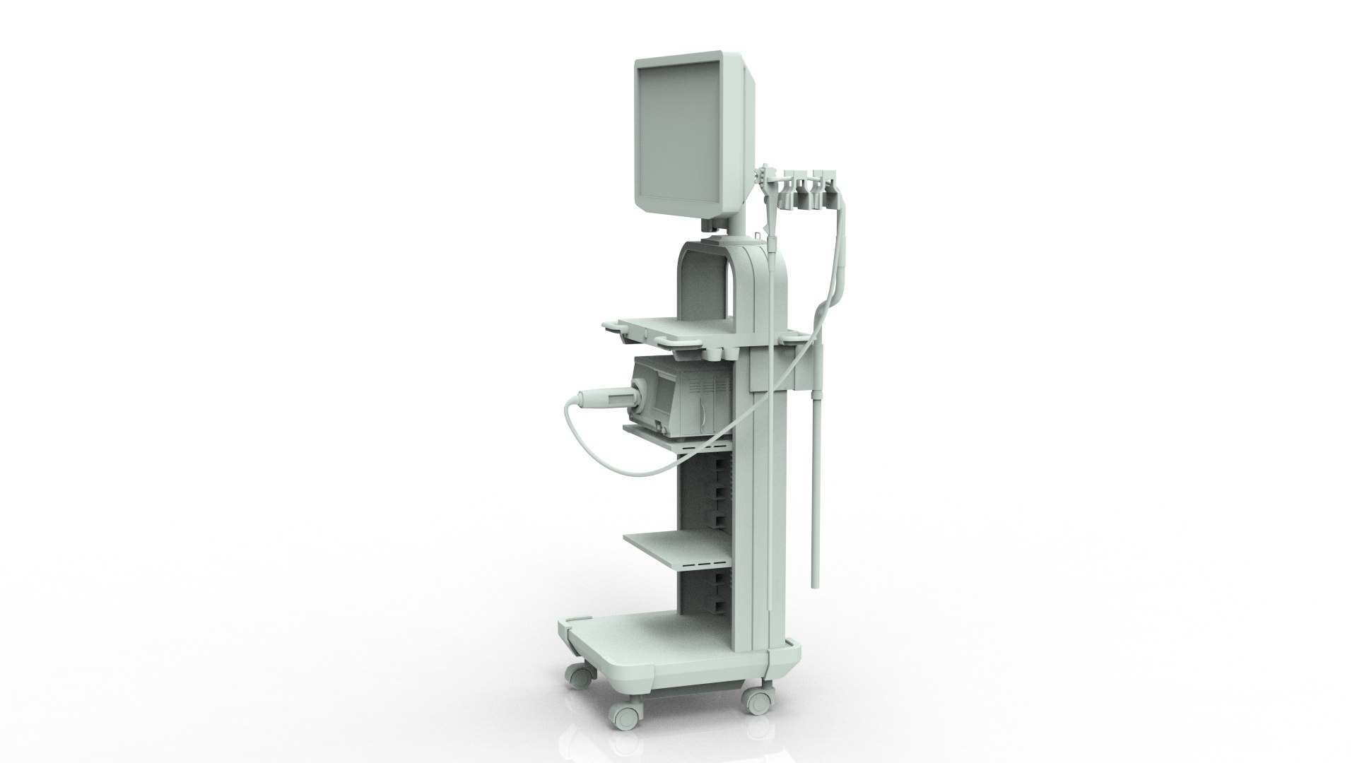 3D Model Endoscopy Machine Olympus - TurboSquid 2175162