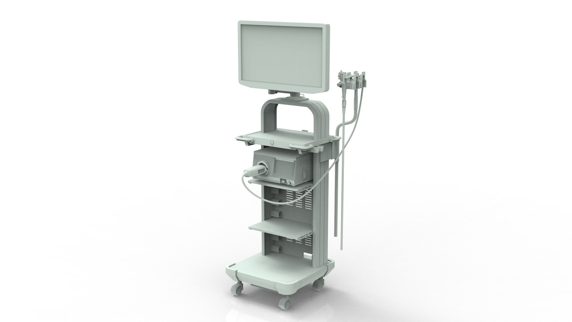 3D Model Endoscopy Machine Olympus - TurboSquid 2175162