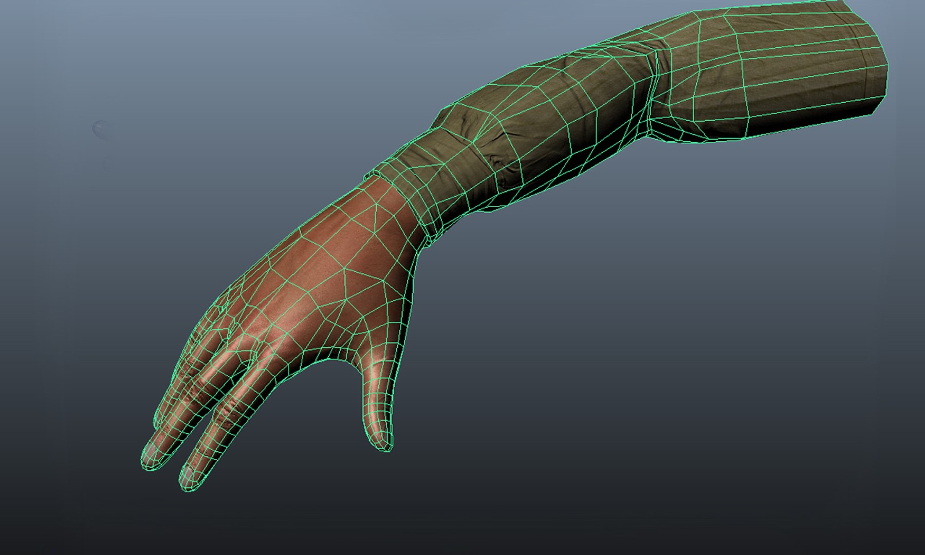 Hand Shooter Fbx