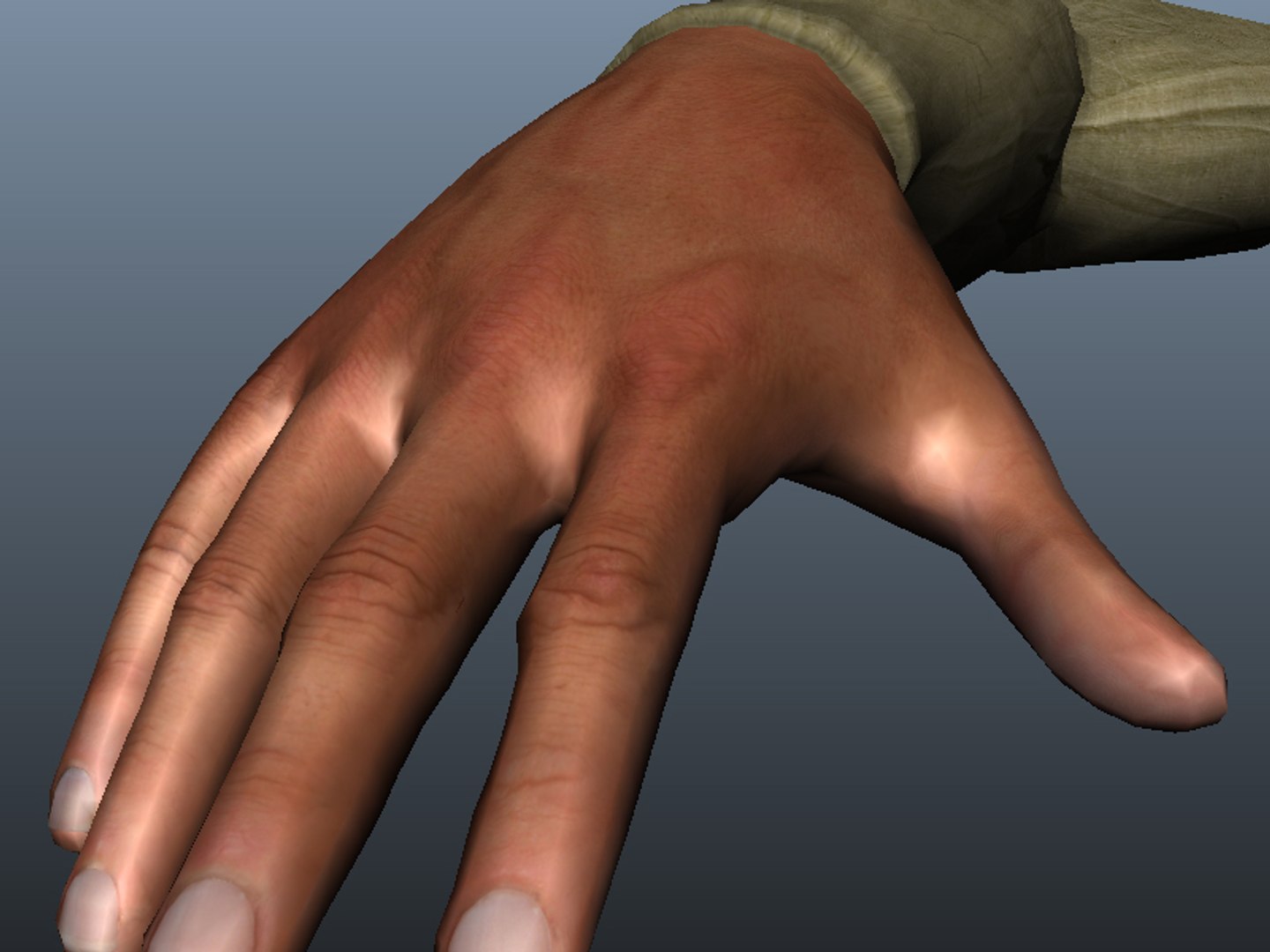 Hand Shooter Fbx
