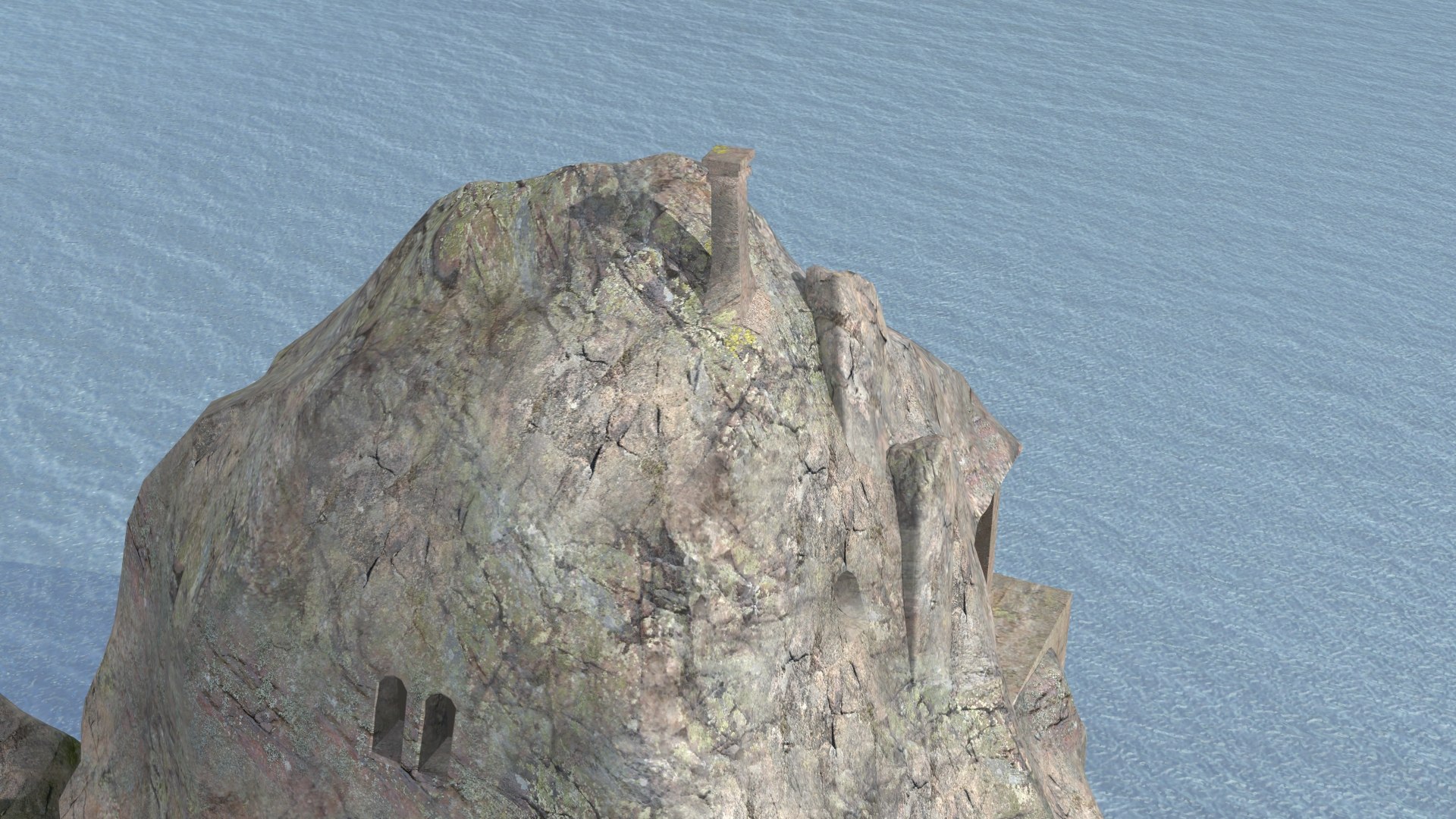 3D Rock House Model - TurboSquid 1713708