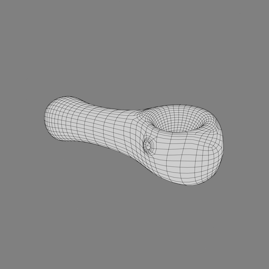 3D Cannabis Pipe model - TurboSquid 1984844