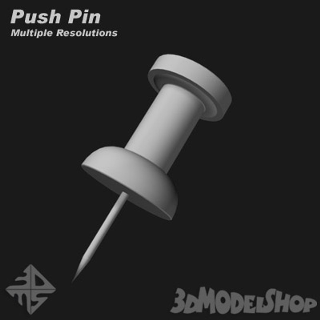 Push Pin 3ds