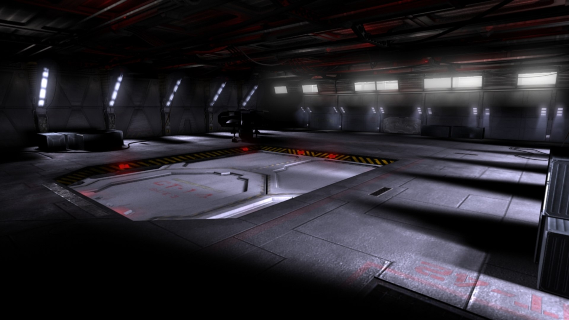 Maya Space Ship Landing Bay