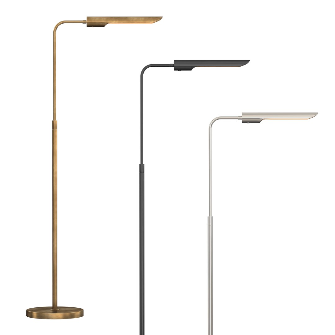 3D QUINTON TASK FLOOR LAMP Model - TurboSquid 1930831