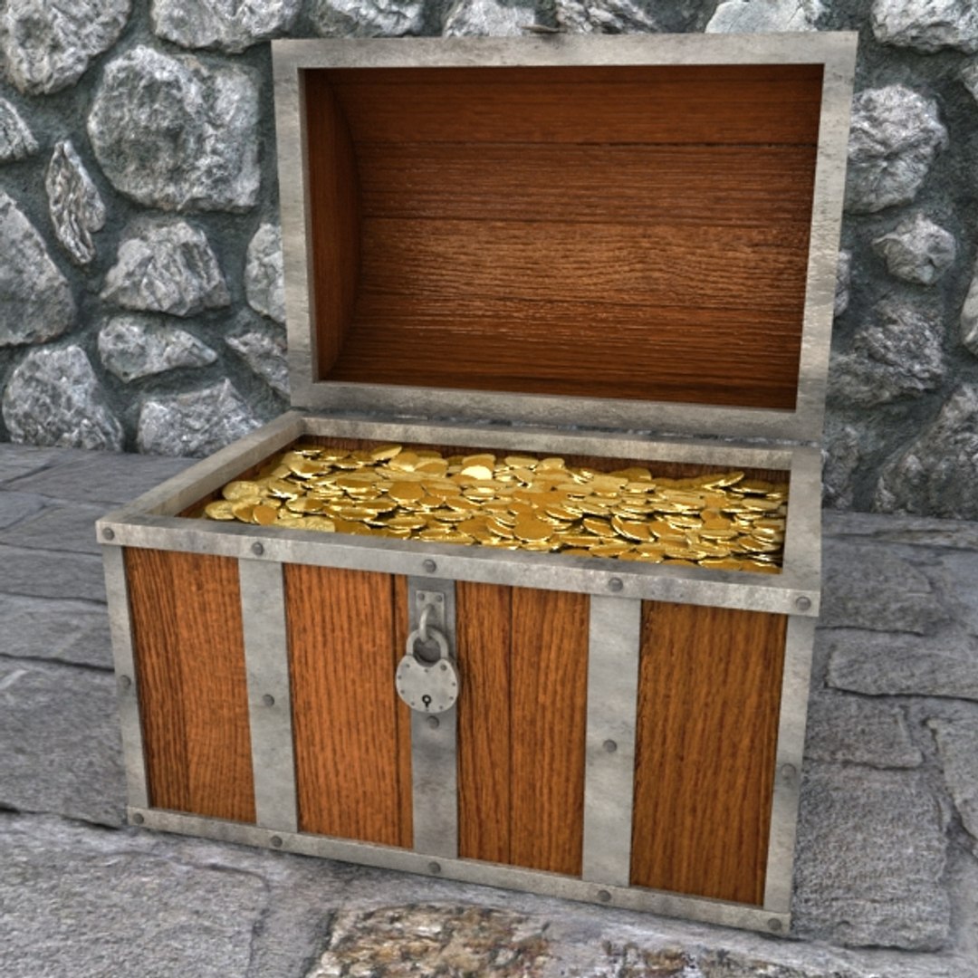 3d Treasure Chest