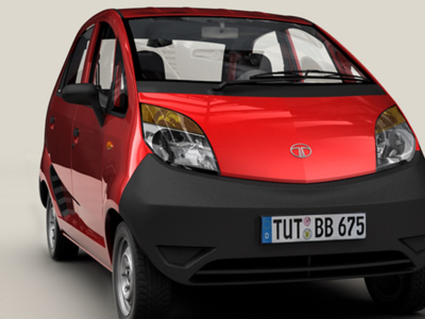 3ds Tata Nano Car
