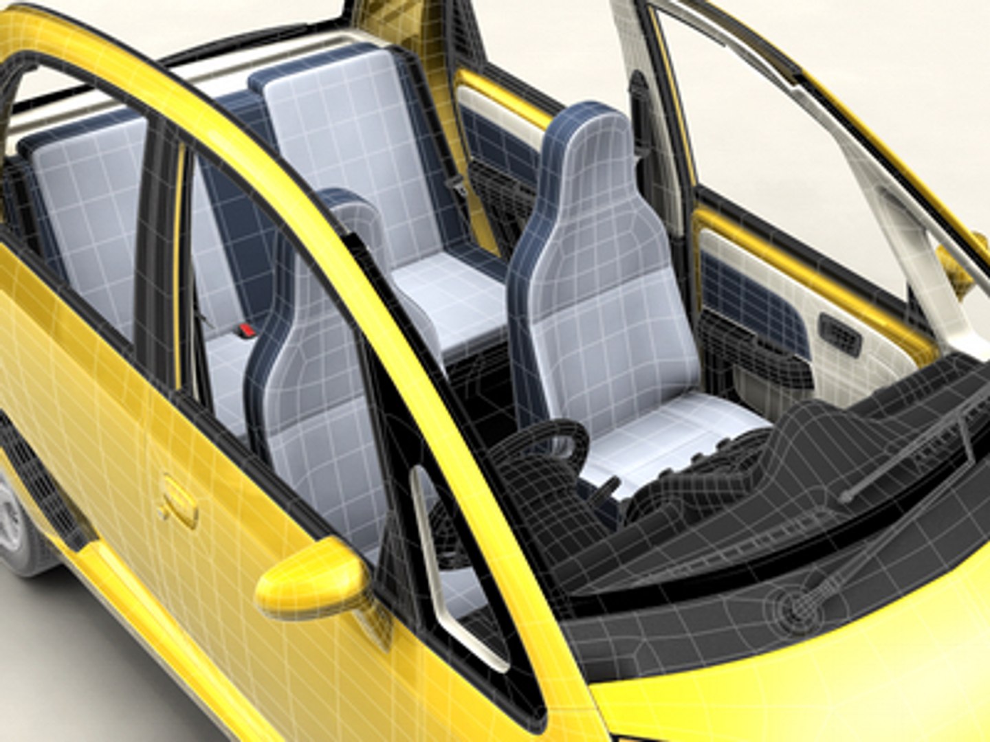 3ds Tata Nano Car