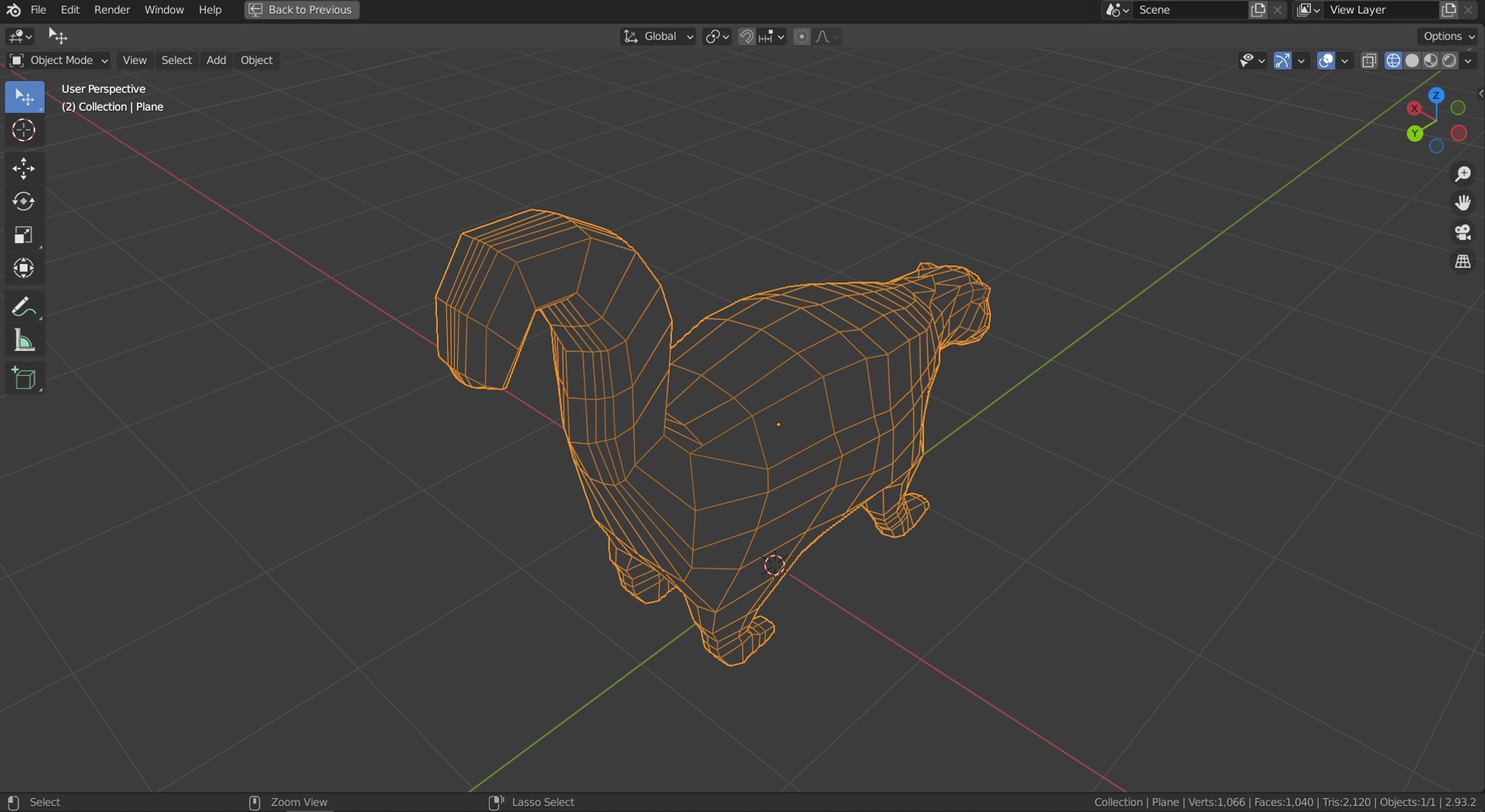Low-poly Skunk 3D Model - TurboSquid 1807363