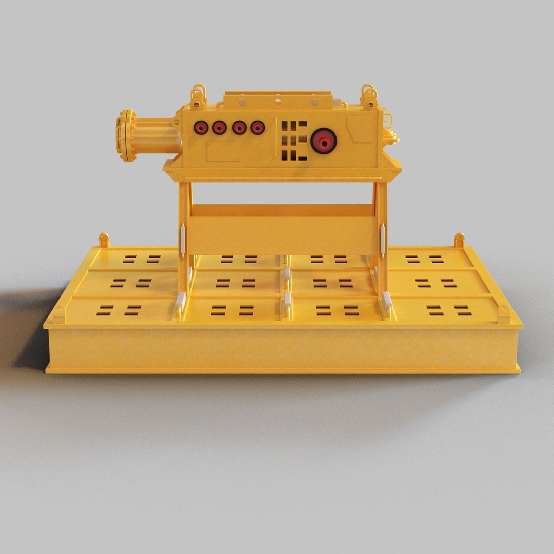 Subsea Uta Unit 3d Max