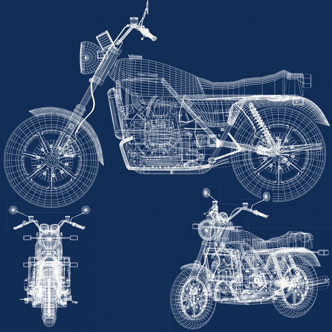 Classic van veen rotary 3D model - TurboSquid 1385847