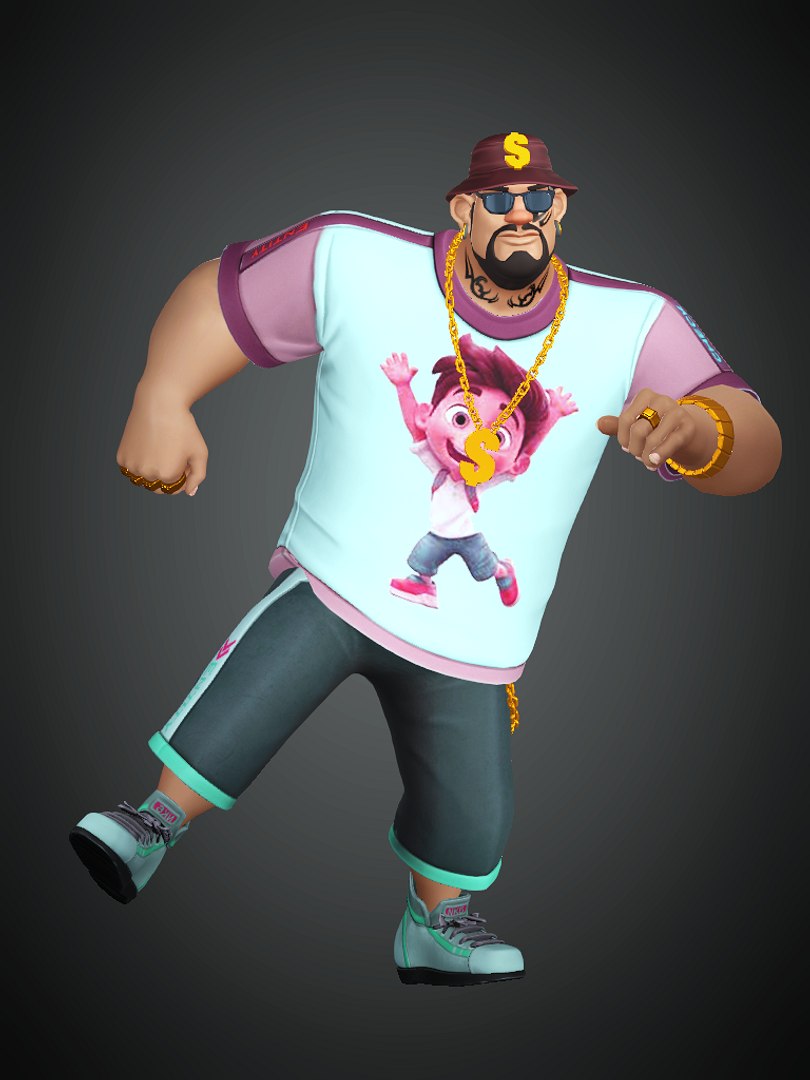 3D Model Cartoon Rigged Dancer Man-Gugu Character 3D Model - TurboSquid ...