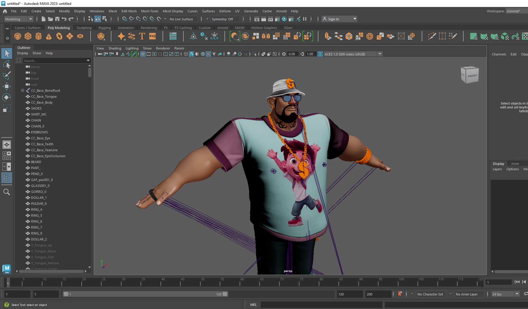 3D Model Cartoon Rigged Dancer Man-Gugu Character 3D Model - TurboSquid ...
