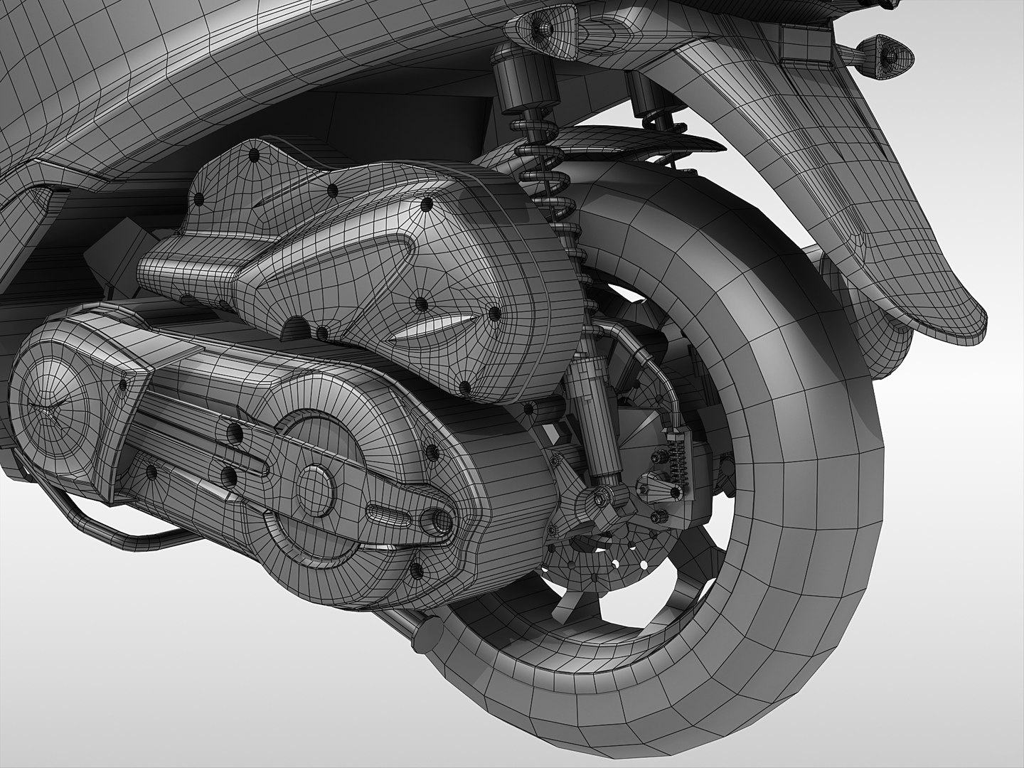 Piaggio Scooter 3D - TurboSquid 1275187