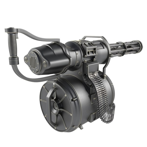 3D gun fallout model - TurboSquid 1470391
