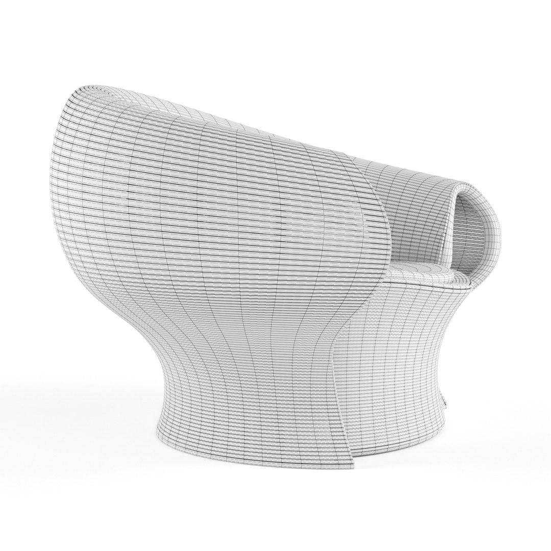 3D Steam 23 Walnut Steam Bent Chair By Bae Se Hwa - TurboSquid 1778464
