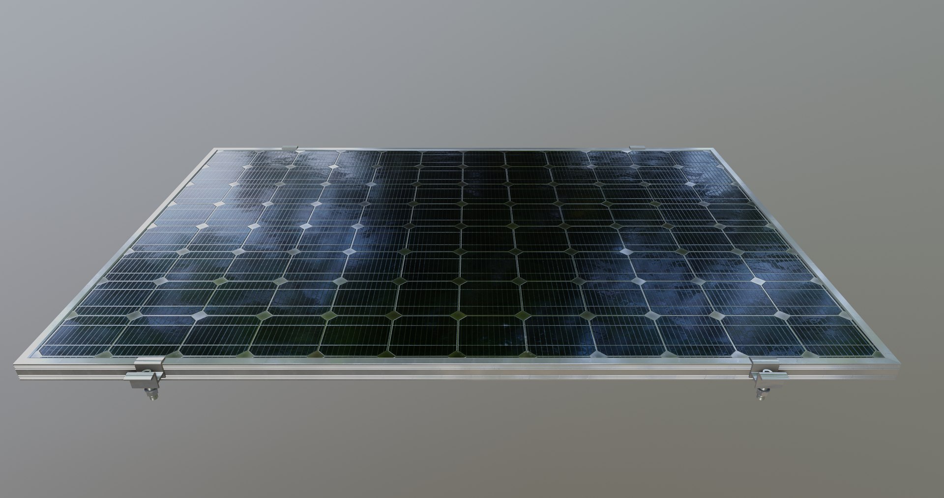 7-Solar Panel 100Wp 1010x670x30mm 3D - TurboSquid 2094675
