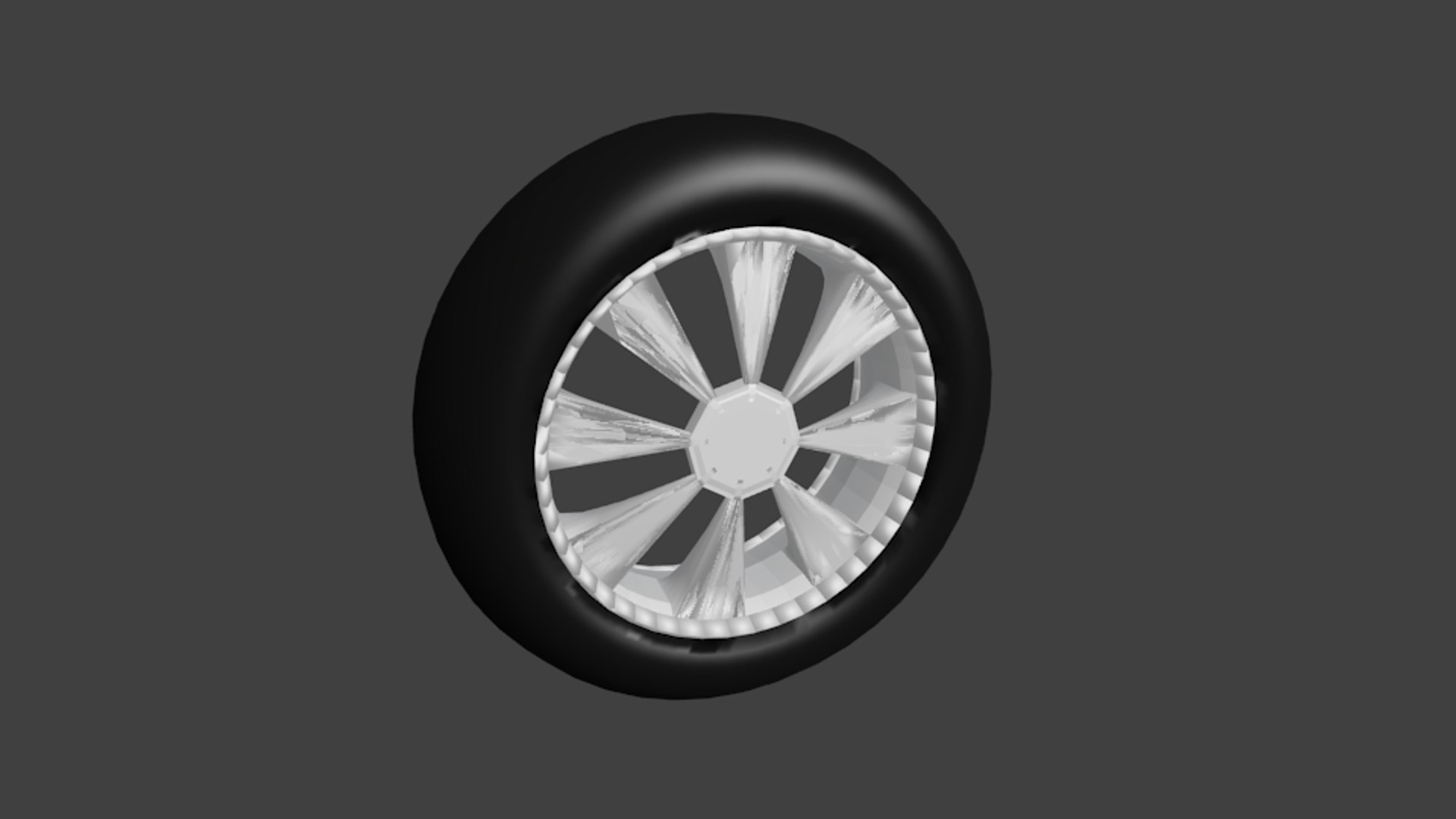 dae slick wheel tire