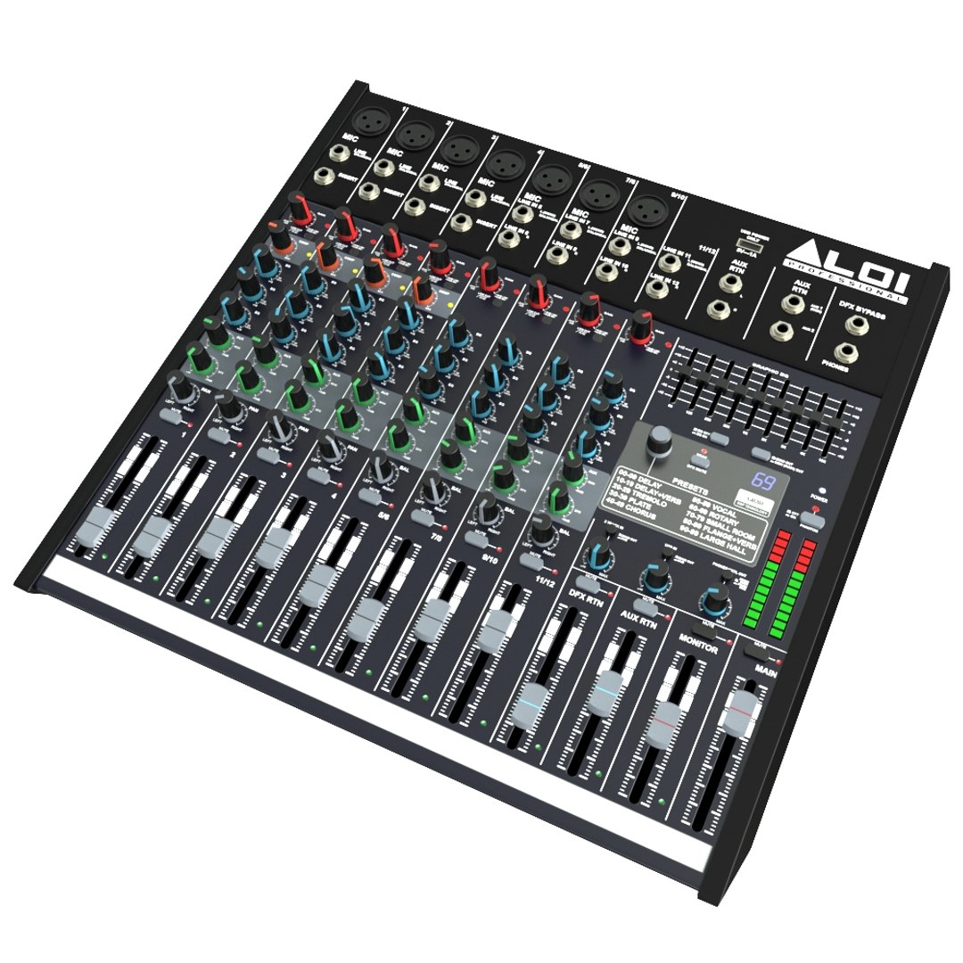 Mixer 3D Model - TurboSquid 1256500