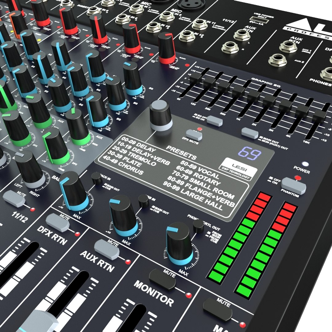 Mixer 3D Model - TurboSquid 1256500