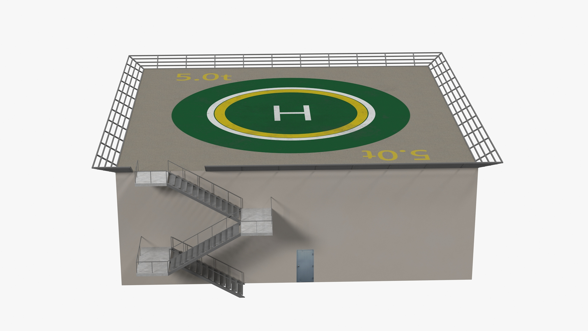 Helicopter Landing Pad 3D Model - TurboSquid 1474079