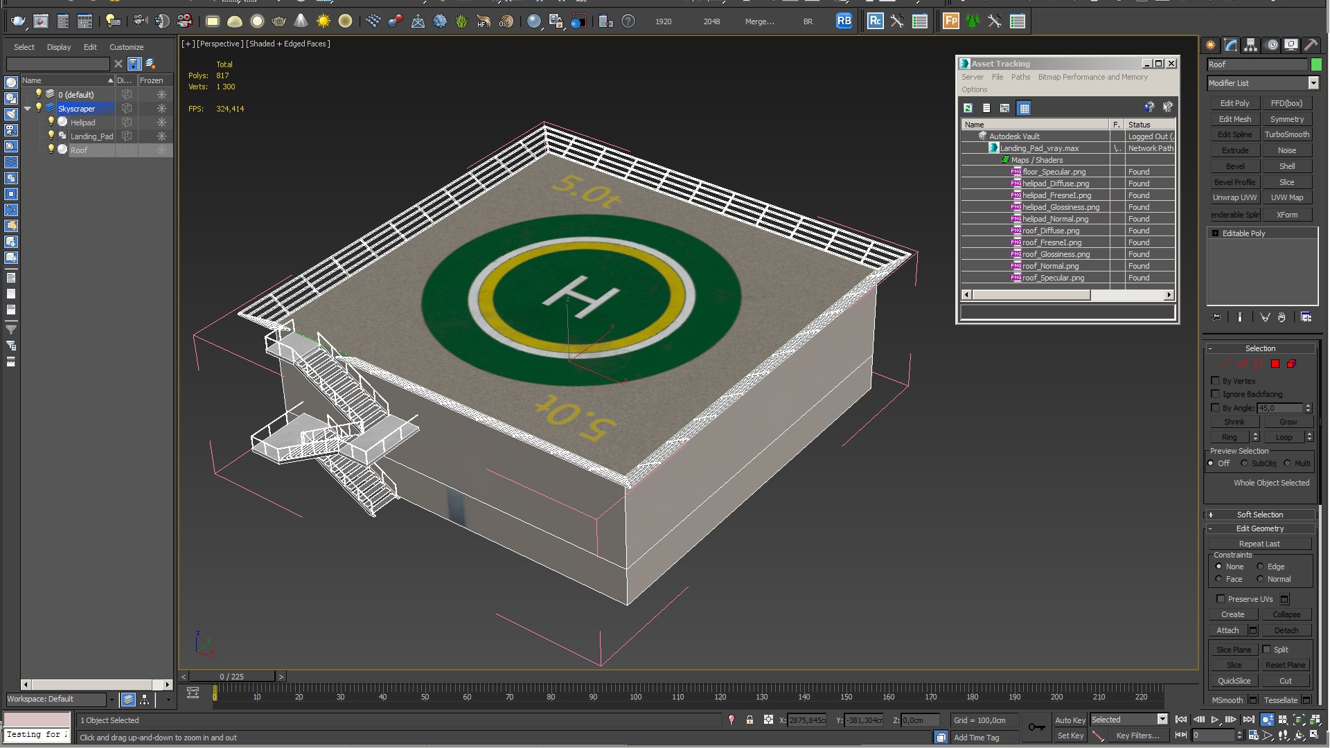 Helicopter Landing Pad 3D Model - TurboSquid 1474079