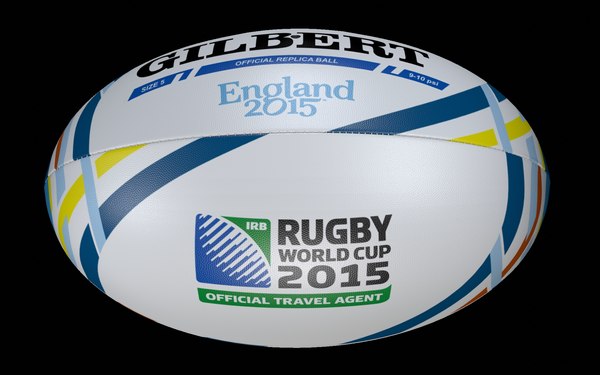 3d photorealistic rwc 2015 ball model