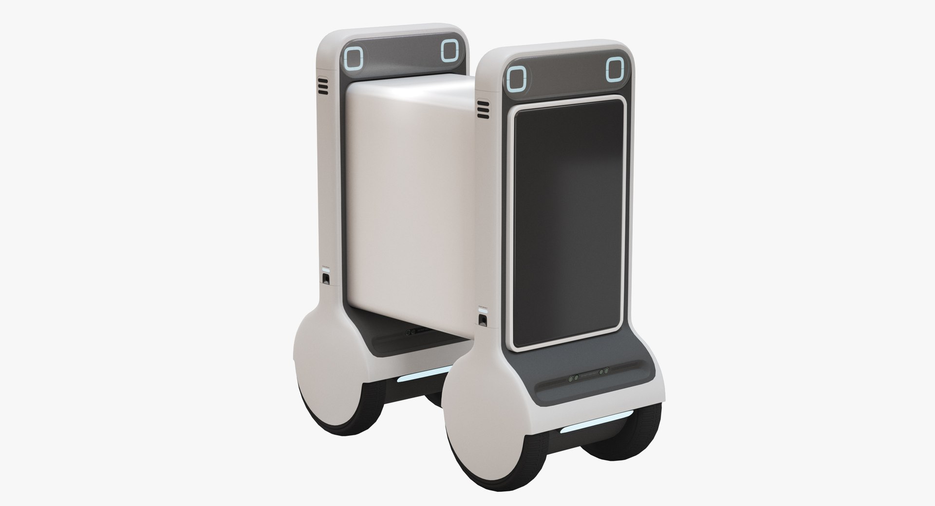 3D Autonomous Delivery Modular Warehouse Robot Model - TurboSquid 2146641