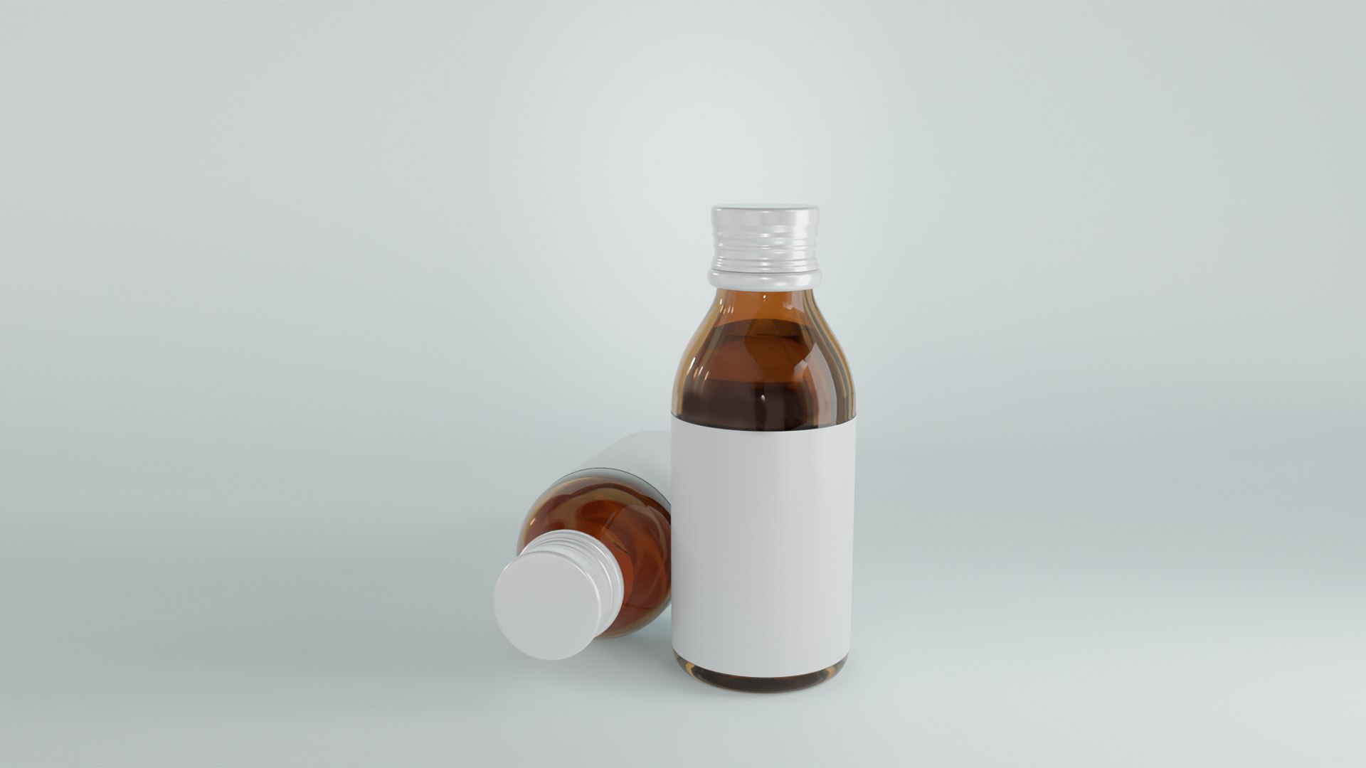 Medical Syrup Bottle 3D - TurboSquid 2142172