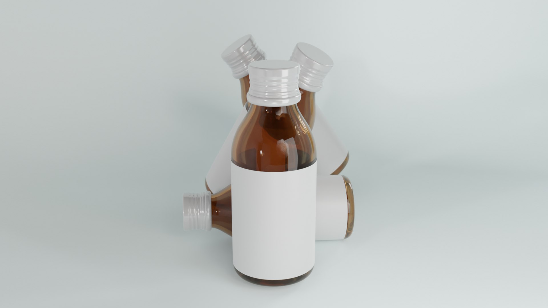 Medical Syrup Bottle 3D - TurboSquid 2142172