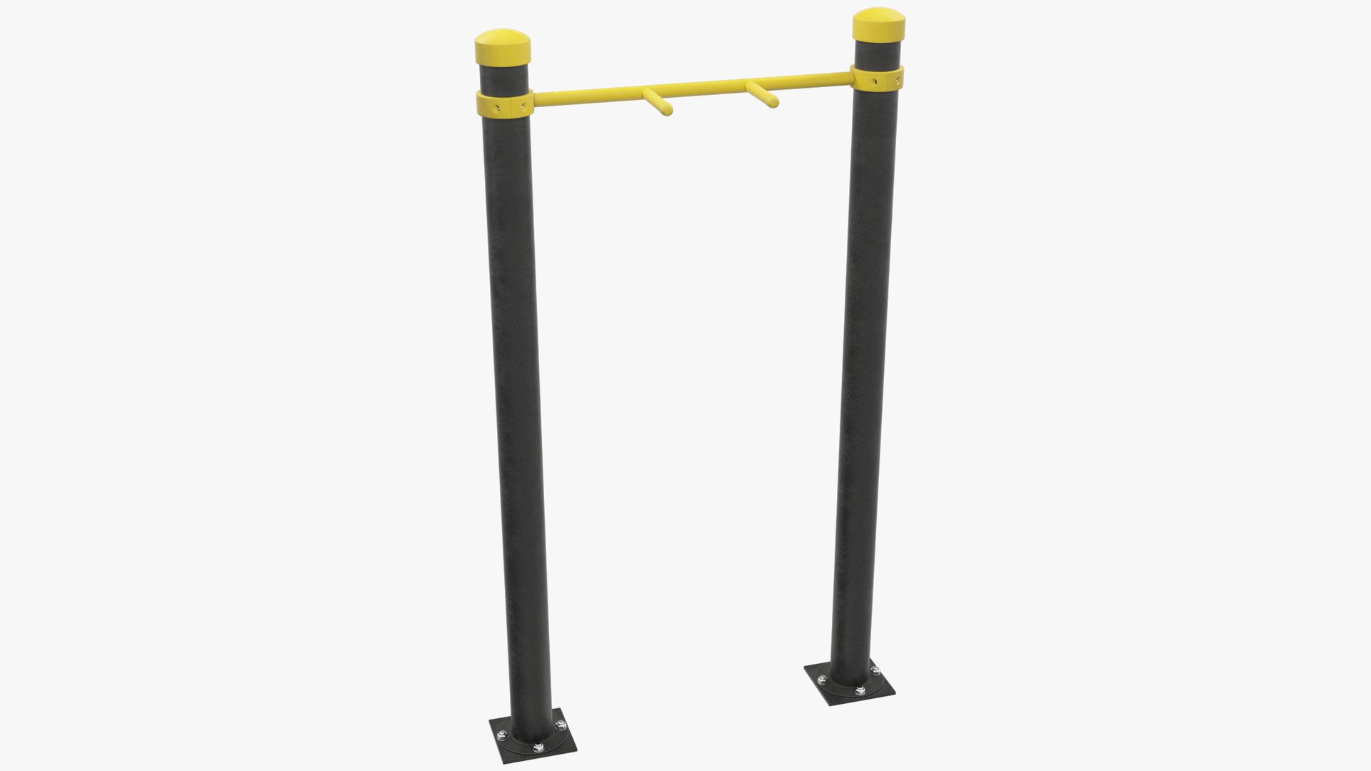 3D High Bar Workout Equipment V4 Model - TurboSquid 2082602