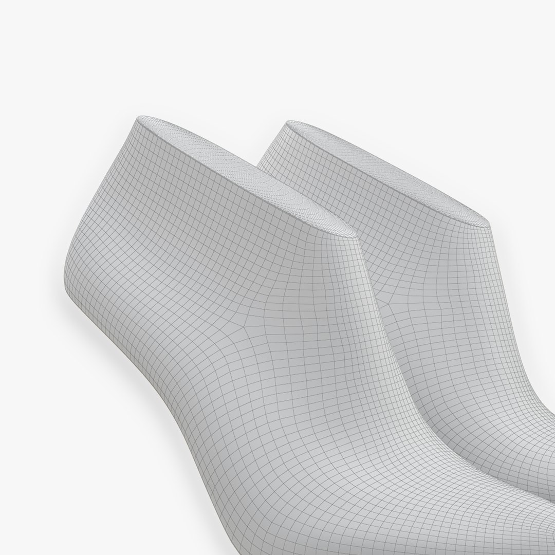Women Shoe Last 3D model - TurboSquid 1787299