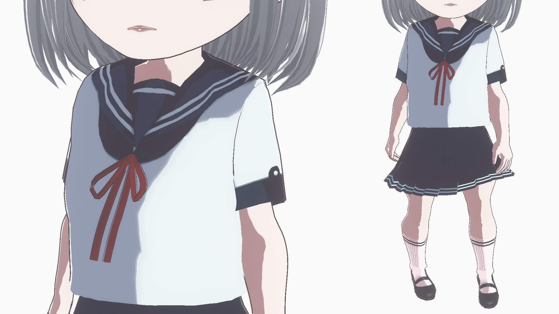 3D Cute Chibi Character Fully Rigged - TurboSquid 2429558