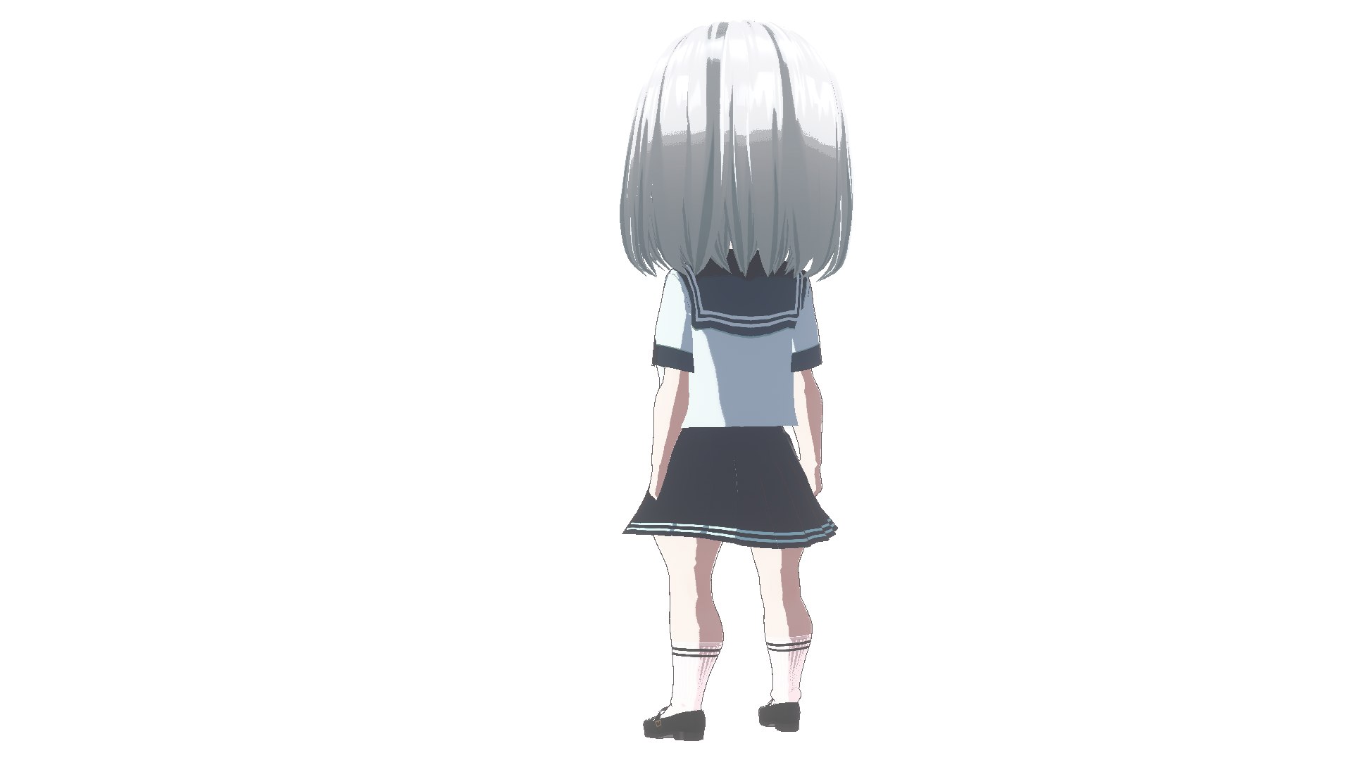 3D Cute Chibi Character Fully Rigged - TurboSquid 2429558