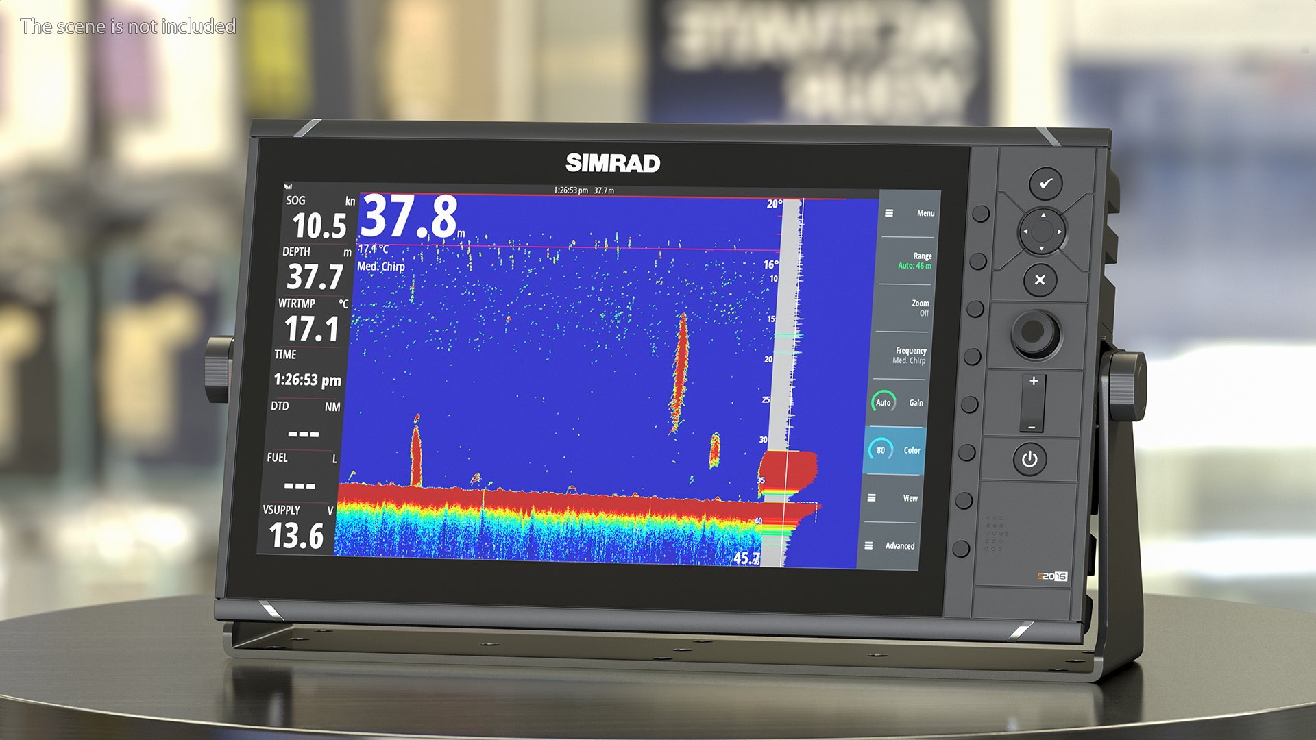 3D Simrad S2016 Echo Sounder - TurboSquid 1627946